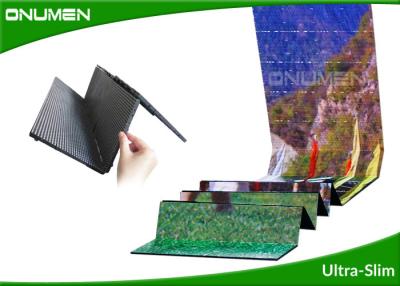 Cina Schermi pieghevoli ultra leggeri del LED per i concerti, annuncianti la video esposizione di LED della parete dell'interno in vendita