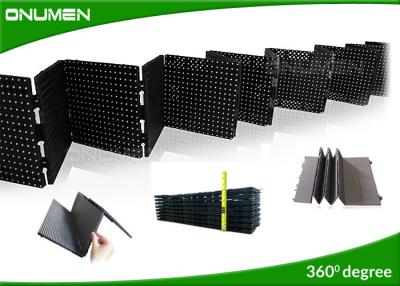Cina Schermo piegante flessibile, parete all'aperto del fondo di fase LED del video dell'esposizione di LED di SMD in vendita