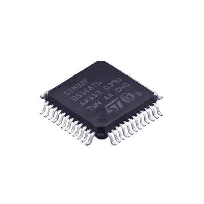 Κίνα STMmicroelectronics STM32F051C8T6TR προγραμματιζόμενος IC Chip 32F051C8T6TR Μικροελεγκτής προς πώληση
