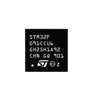 中国 STMmicroelectronics STM32F091CBU6 マイクロコントローラ 32F091CBU6 ディンレール搭載マイクロコントローラ 販売のため