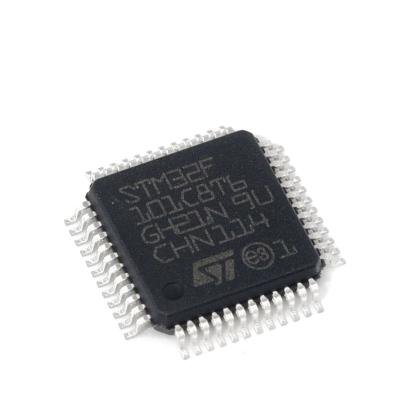 China STMikroelektronik STM32F101C8T6 bom Elektronische Komponente 32F101C8T6 Weiblich Für Mikrocontroller zu verkaufen