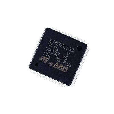 China STMicroelectronics STM32L151VET6 componentes eletrónicos Ic Ic Transistor condensador 32L151VET6 chip identificação à venda