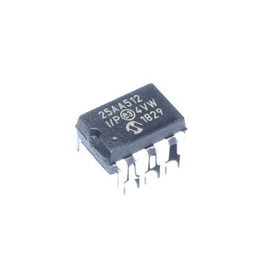 China MICROCHIP 25AA512-I IC Elektronische componenten Geïntegreerde schakelingen Mcu Computerchip Te koop