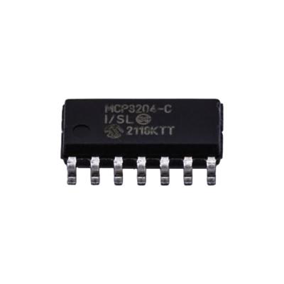 China MICROCHIP MCP3204T IC Elektronische componenten Caoacitors Elko Originele geïntegreerde schakel Te koop