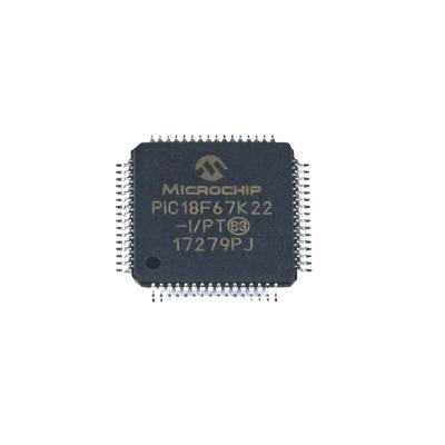 China MICROCHIP PIC18F67K22 IC Elektronische componenten Ha geïntegreerd circuit (Ic) voor mobiel Te koop