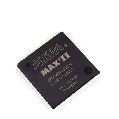 Китай Al-tera Epm240t100i5n{} Электронные компоненты 3Hc Полупроводники Pic микроконтроллер IC чипы EPM240T100i5n{} продается