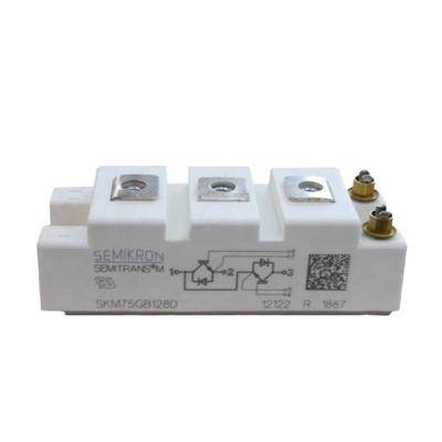 China Warm verkoop SKM75GB128D Lascontrolemodule Temperatuurcontrole Frequentiecontrole IGBT-module Te koop