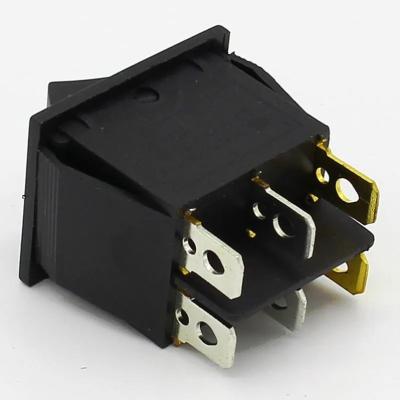 China Rocker switch belt cat-eye  two gang  double switch for sale