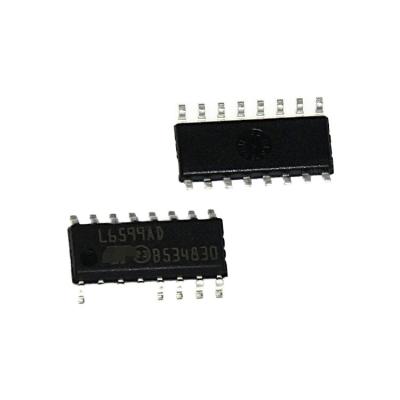 China Integrated Circuit L6599AD Improved High Voltage Resonant Controller IC L6599ADTR for sale