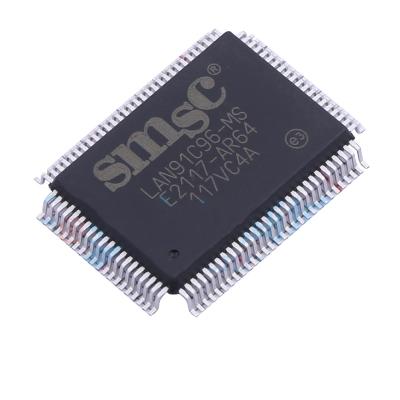 中国 新しいオリジナルの電子部品 LAN91C96-MSマイクロチップ 集積回路 単一の電子アクセサリー パッケージ TQFP-80 ((12x12) 販売のため