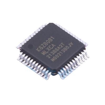 中国 新しいオリジナル電子部品 KSZ8081MLXCA マイクロチップ 集積回路 ワンストップ電子アクセサリー イーサネットトランシーバー 販売のため