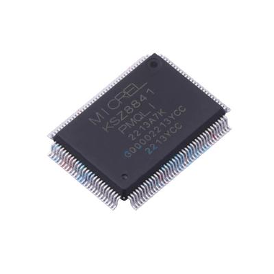 中国 新しいオリジナルの電子部品 KSZ8841-PMQL マイクロチップ 集積回路 ワンストップ電子アクセサリー イーサネットトランシーバー 販売のため