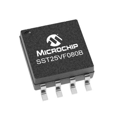 China Circuitos integrados de microchip estadounidenses SST25VF080B-50-4C-S2AF-T Componentes electrónicos originales de marca nueva Monitoreo de paquete y controlador Ethernet de restablecimiento en venta
