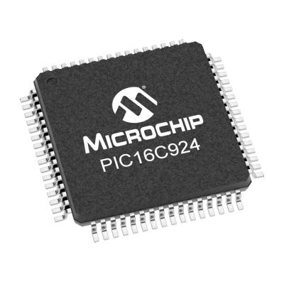 China American Microchip Integrated Circuits PIC16C924-04/PT Brand New Original Electronic Components Package DFN-6-EP(1.6x1.6) Monitor en reset chip MOSFET Te koop