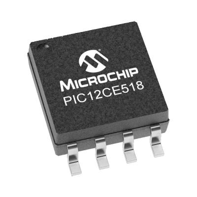 China Circuitos integrados de microchip americanos PIC12CE518-04/SM Novo pacote de componentes eletrônicos originais DFN-6-EP ((1.6x1.6) Monitor e MOSFET de chip de redefinição à venda