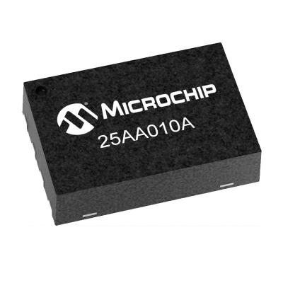 Chine Circuits intégrés américains à puce 25AA010A/W16K Nouveau ensemble de composants électroniques d'origine DFN-6-EP ((1.6x1.6) Moniteur et démarreur de puce MOSFET à vendre