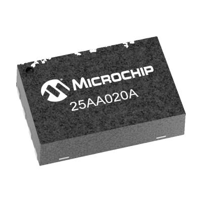 China Circuitos integrados de microchip estadounidenses 25AA020A/WF16K Componentes electrónicos originales completamente nuevos paquete DFN-6-EP ((1.6x1.6) Monitor y chip MOSFET de reinicio en venta