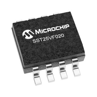 China American Microchip Integrated Circuits SST25VF020-20-4C-SAE Brand New Original Electronic Components Package DFN-6-EP(1.6x1.6) Monitor and Reset Chip MOSFET for sale