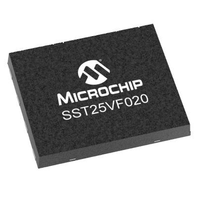 China American Microchip Integrated Circuits SST25VF020-20-4C-QAE-T Brandneue Original Elektronische Komponentenpaket DFN-6-EP(1.6x1.6) Monitor und Reset Chip MOSFET zu verkaufen