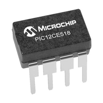 Chine Circuits intégrés à puce américaine PIC12CE518-04/P Nouveau ensemble de composants électroniques originaux DFN-6-EP ((1.6x1.6) Moniteur et démarrage de la puce MOSFET à vendre
