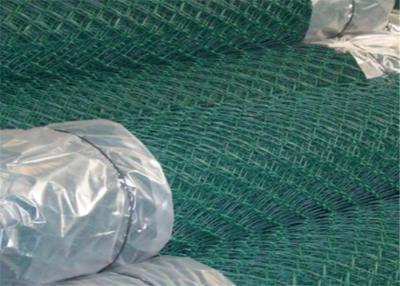 Cina Tessuto d'acciaio rivestito 50FTx4FT del recinto della maglia del collegamento a catena del vinile per sicurezza in vendita