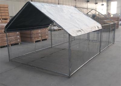 Cina 4 Ft X 5 Ft X canile del collegamento a catena galvanizzato 5 Ft con la struttura del PC in vendita
