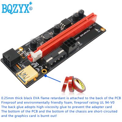 중국 PCI-E 라이저 익스텐더 카드 1X 4X 8X 16X 인터페이스 45x130mm 판매용