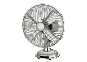 Cina Retro forte vento del fan di Chrome dello scrittorio a 12 pollici decorativo per il mercato australiano in vendita