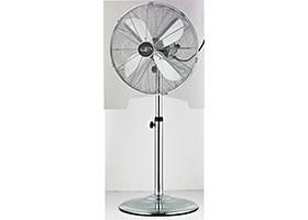 Cina Fan di sguardo d'annata del pavimento del CE decorativo, fan diritto del pavimento del salone di Chrome in vendita