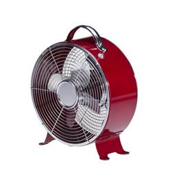 Cina CE di GS rosso della retro del metallo dello scrittorio di velocità 30W 2 lama di alluminio del fan 110V 4 in vendita