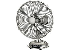 Cina un colore bronzeo sfregato olio elettrico d'oscillazione di 3 velocità del fan di pala del metallo 50HZ 4 in vendita