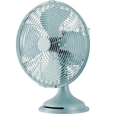 China 30W regelbare van de de Ventilator Uitstekende Stijl gelijkstroom van de Schuine stand Retro Lijst Motor 3 Snelheidsluchtstroom Te koop