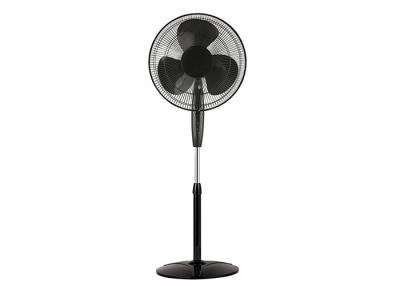 Cina Fan d'oscillazione nero del piedistallo per la spina rotonda di Pin della griglia di plastica Colourful della pala della camera da letto 3 in vendita