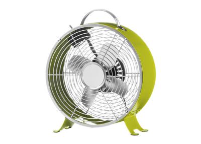 Cina Retro fan dell'orologio dello scrittorio del metallo della costruzione stabile con il motore di rame pieno 66 * 14 in vendita