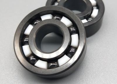 中国 グリース陶磁器軸受け無し、CE6803 Si3N4の黒の陶磁器の玉軸受の製造業者 販売のため