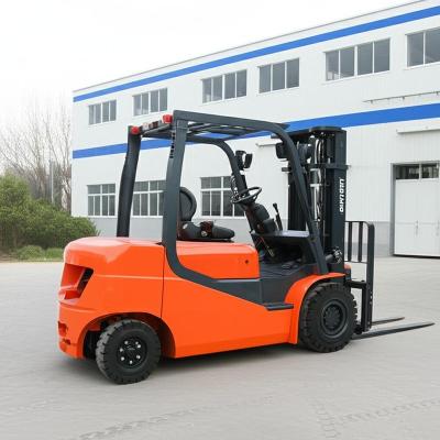 China All LED Light Diesel Forklift with Hydraulic Brake Type for Smooth and Precise Handling in Heavy Duty Material Handling for sale