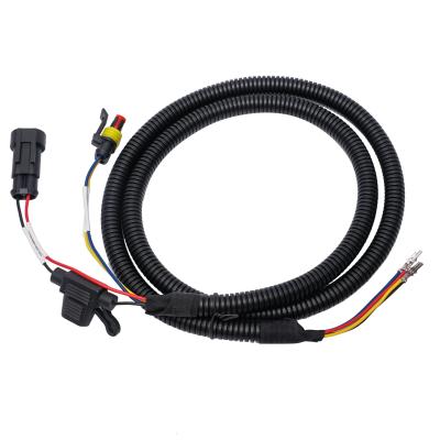 Cina PVC Corrugated Pipe Harness Cable With High Durability in vendita