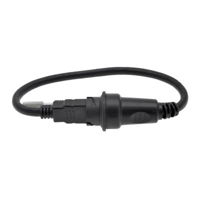 Cina 2.5cm M12 Male and Female Industrial Precision Connectors Through Hole Gold Plated in vendita
