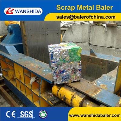 China As latas de alumínio compactas de China Wanshida 125ton empacotam a factura da máquina à venda
