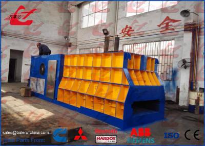 China Força de corte grande da grande capacidade 10Ton/h 400Ton da boca da tesoura horizontal móvel da sucata do recipiente à venda