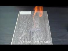 타일에 바닥을 까는 유닐린 클릭 SPC 목질계 플로링 4 밀리미터 Eco 우호적 Pvc 비닐