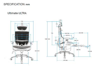 Cina Sedia ergonomica del Recliner di PA GF che corre la sedia ergonomica di gioco di stile con supporto lombare in vendita