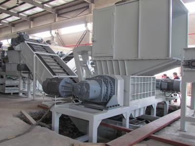 Cina macchina della trinciatrice dell'asse di rifiuti solidi di 22*2kw 20rpm doppia in vendita
