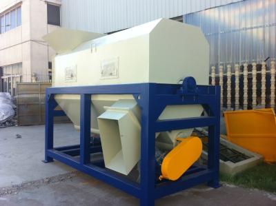 Cina 1500kg/H macchina di riciclaggio di plastica, sabbia di 1000*4000mm che separa macchina in vendita