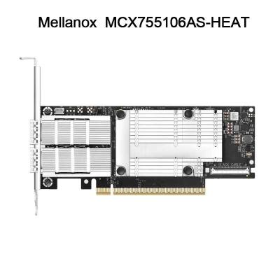 China MCX755106as-Heat (900-9X7AH-0078-DTZ) Nvidia Connectx-7 200g Ethernet Adapter with Dual Ports for sale