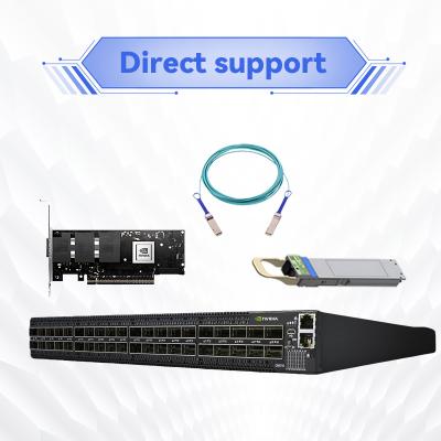 China MSB7800-ES2F Mellanox network Infiniband Switch EDR 36 Port Non Blocking Management for sale