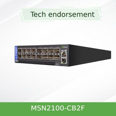China MSN2100-CB2F Mellanox Network Switch 100 Gigabit Ethernet GbE for sale