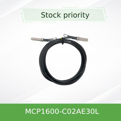 Κίνα καλωδιακό δίκτυο MCP1600-C02AE30L 2.5m 100GbE QSFP28 Mellanox DAC προς πώληση