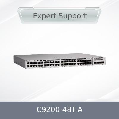 China Cisco Catalyst 9200-48T-A 48-Port Data Switch Network Advantage License Enterprise Gigabit Ethernet for sale
