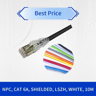 China Industrial Grade Cat6E SFTP Ethernet Patch Cable - NPC6ASZDB Shielded Network Cord with LSZH Protection for sale